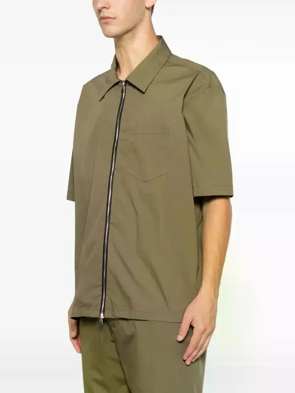 LOW BRAND Zip-fastening Shirt