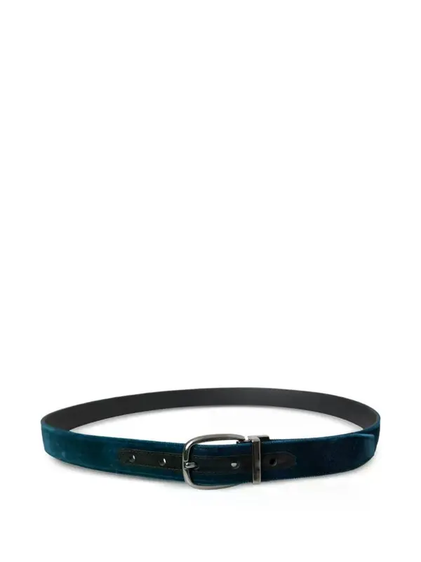 Dolce & Gabbana Velvet Buckle Belt