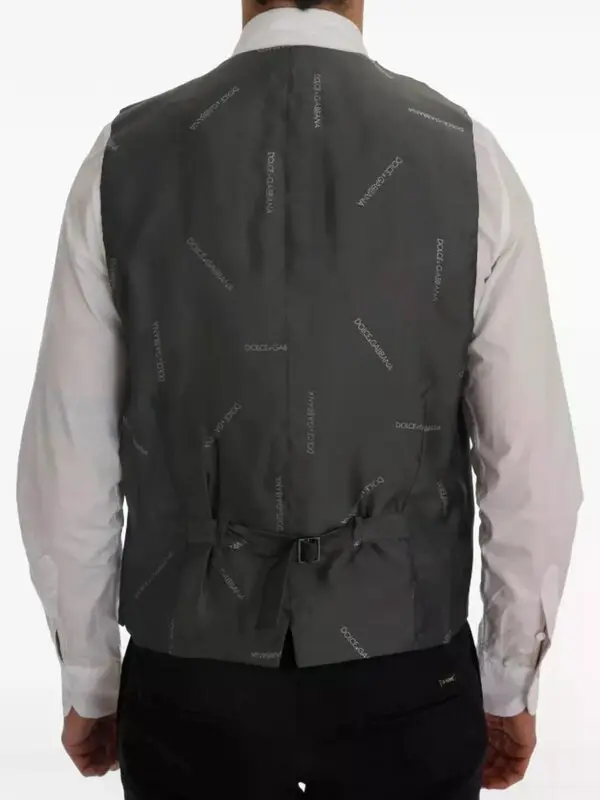 Dolce & Gabbana Staff Pinstripe Waistcoat