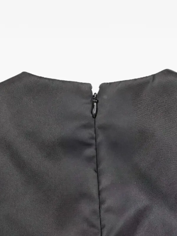 Prada 2000s Re-nylon Buckle-detail Mini Dress