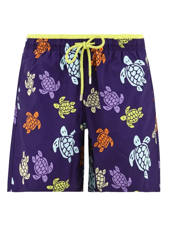 Vilebrequin Tortues Multicolores' Swim Trunks - Violette