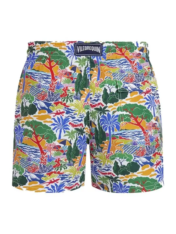 Vilebrequin Moorea Seaside Life Swim Trunks