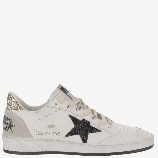 GOLDEN GOOSE Leather Ball Star Sneakers