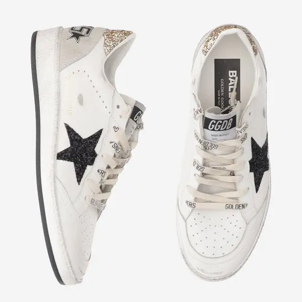 GOLDEN GOOSE Leather Ball Star Sneakers