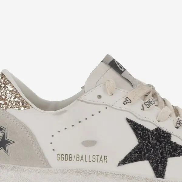 GOLDEN GOOSE Leather Ball Star Sneakers