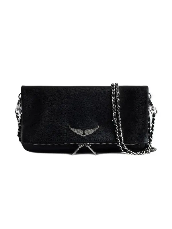 Zadig&Voltaire Rock Clutch Bag With Chain Strap