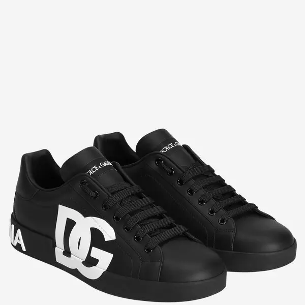 Dolce & Gabbana Portofino Leather Sneakers