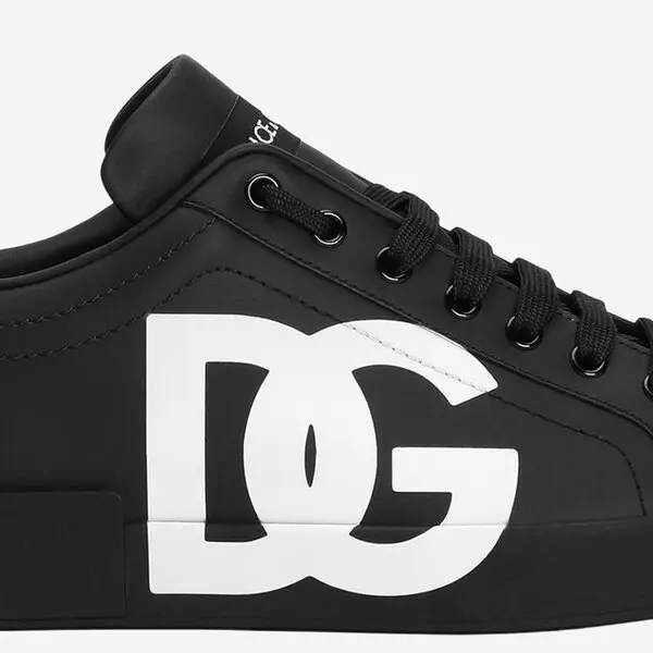 Dolce & Gabbana Portofino Leather Sneakers
