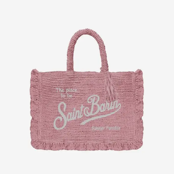 MC2 SAINT BARTH Raffia Tote