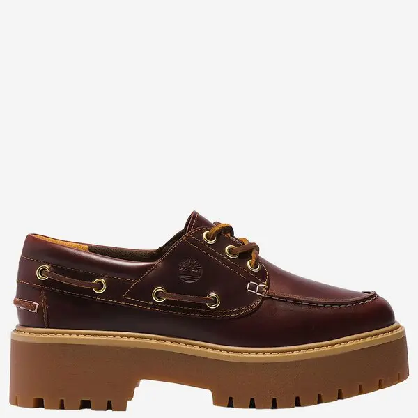 Timberland Stone Street Leather Platform Loafers