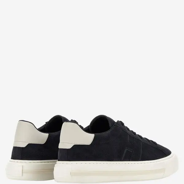Hogan Rebel Blue Leather Sneakers