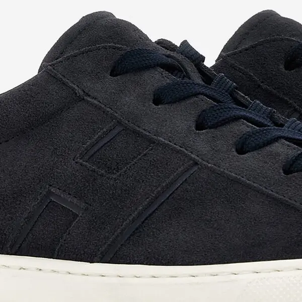 Hogan Rebel Blue Leather Sneakers