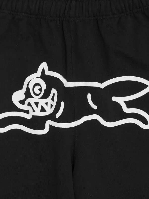 ICECREAM Cotton Pants With Running Dog Logo