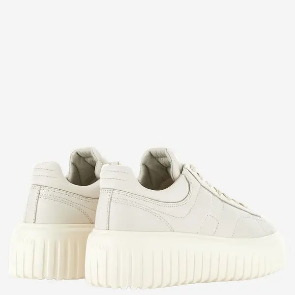 Hogan H Stripes Leather Sneakers