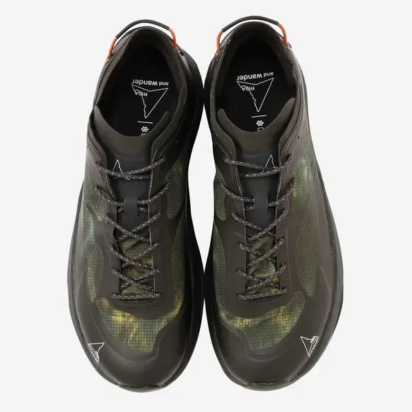 AND WANDER Camouflage Nylon Sneakers