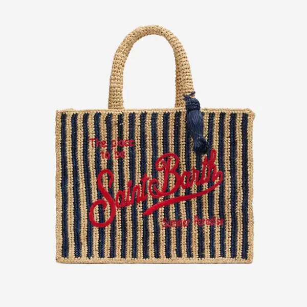 MC2 SAINT BARTH Rafia Collette Bag