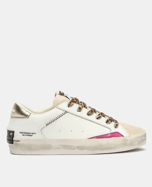 CRIME LONDON Distressed - Bianco