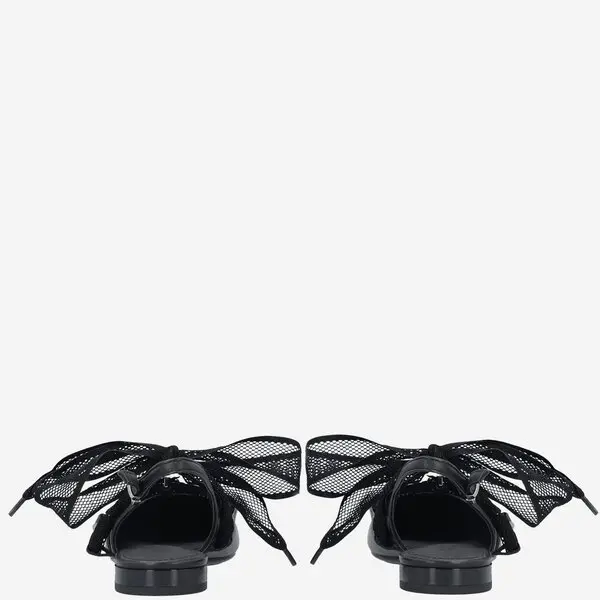 Pinko Slingback Lace Up Flats