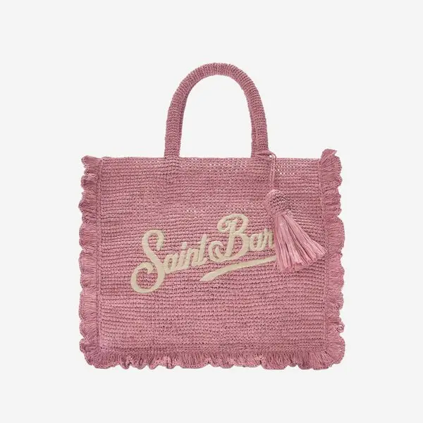 MC2 SAINT BARTH Volant Raffia Bag