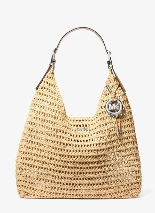 Michael Kors Big Nolita Hobo - Beige