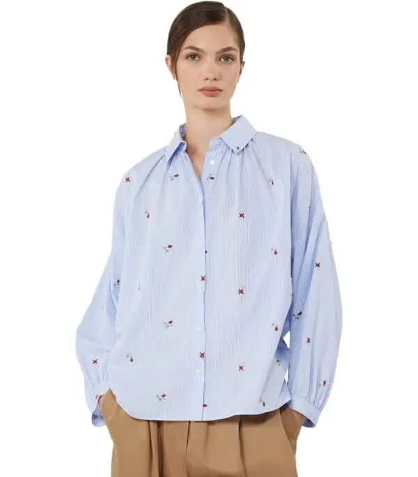Max Mara Butterfly Shirt