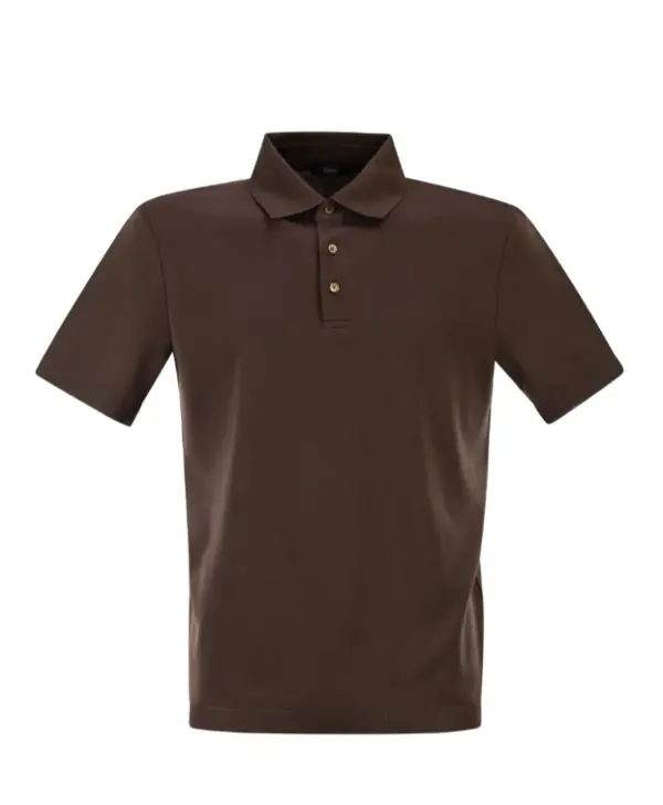 Herno Knitted Polo Shirt
