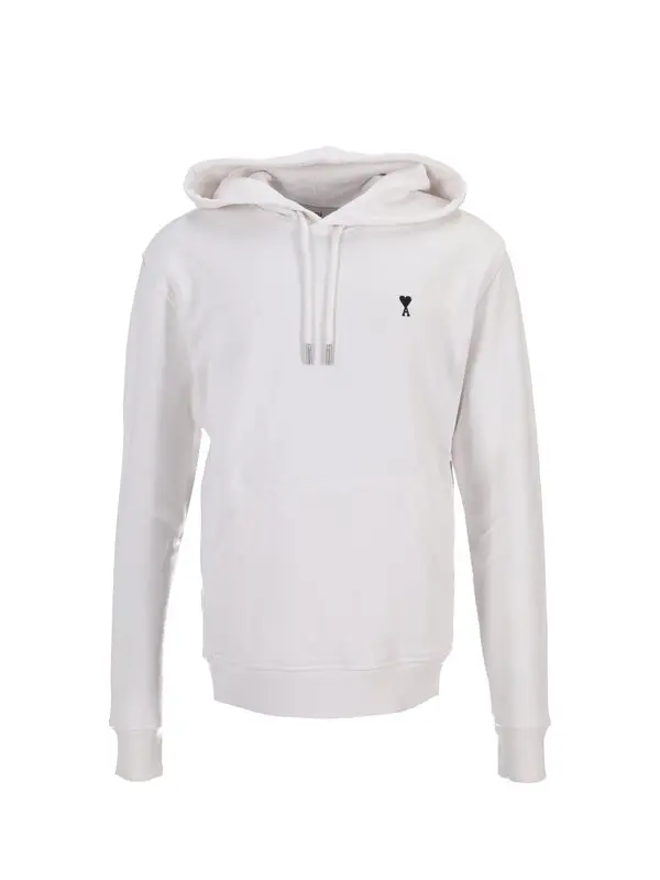 AMI Paris Hoodie De Coeur Contraste
