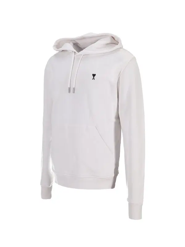 AMI Paris Hoodie De Coeur Contraste