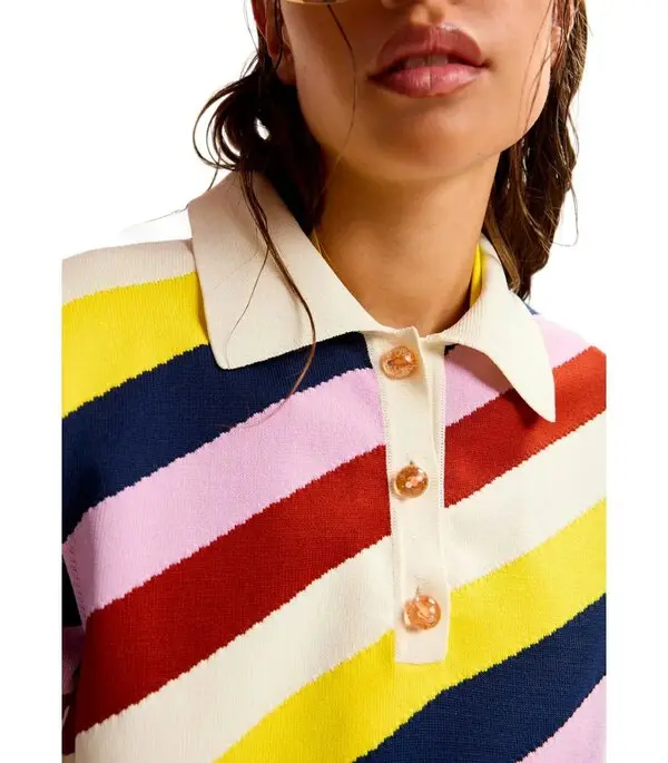 Essentiel Antwerp Jollow Multicolored Polo Shirt
