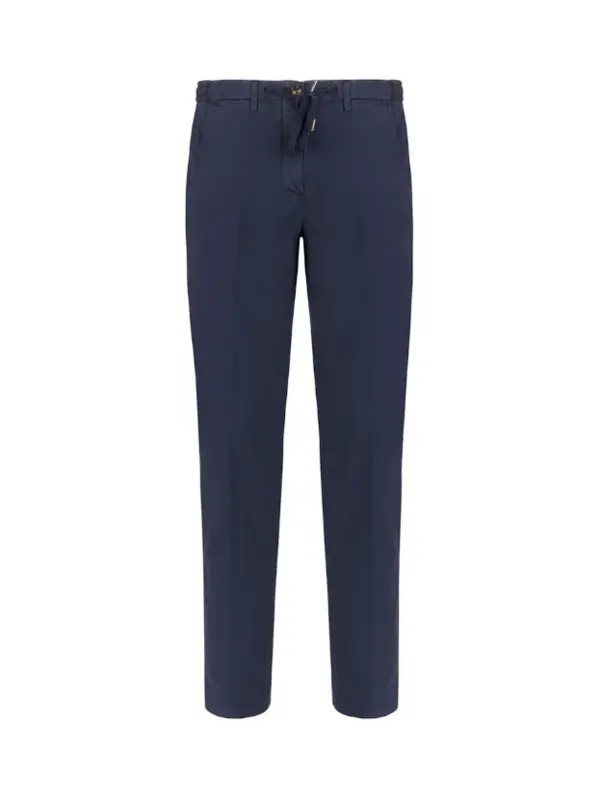 BRIGLIA 1949 Tailored Trousers With Drawstring Waist