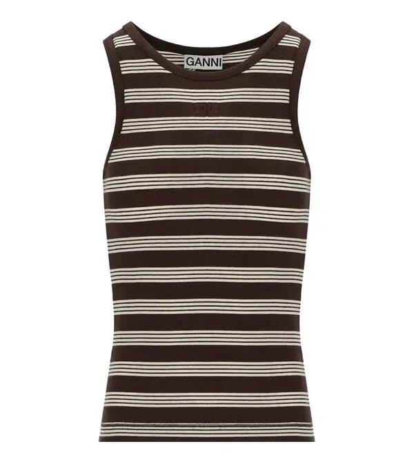 GANNI Ribbed Top