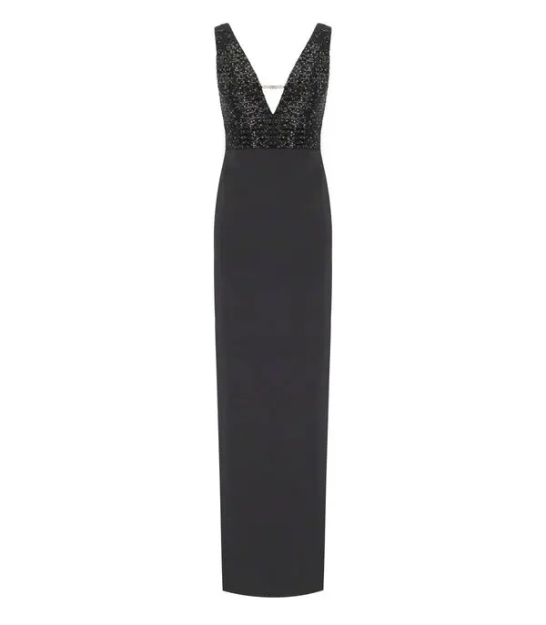 Elisabetta Franchi Red Carpet Dress - Black