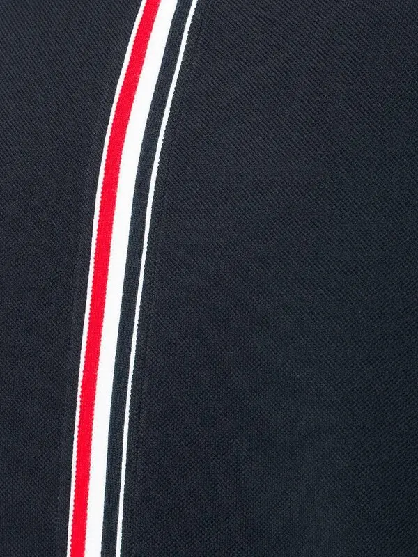 Thom Browne Relaxed Fit T-shirt With Center Back Rwb Stripe