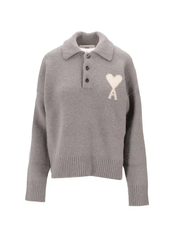 AMI Paris Polo De Coeur