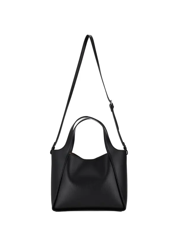 Stella McCartney Logo Crossbody Tote Bag - Black
