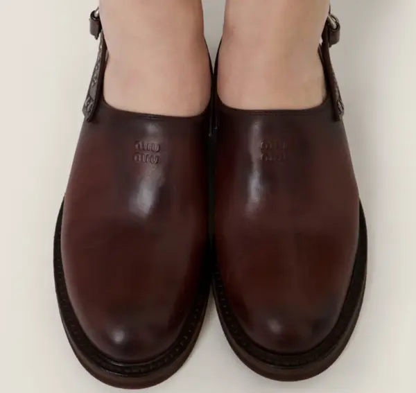 Miu Miu Sabot Vit. Antic