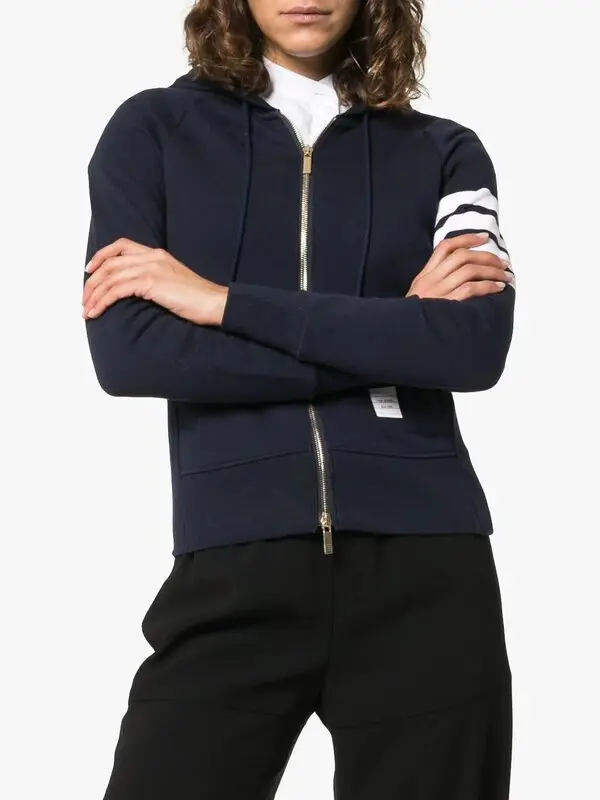 Thom Browne 4 Bar Stripe Hoodie