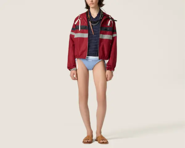 Miu Miu Technical Fabric Jacket