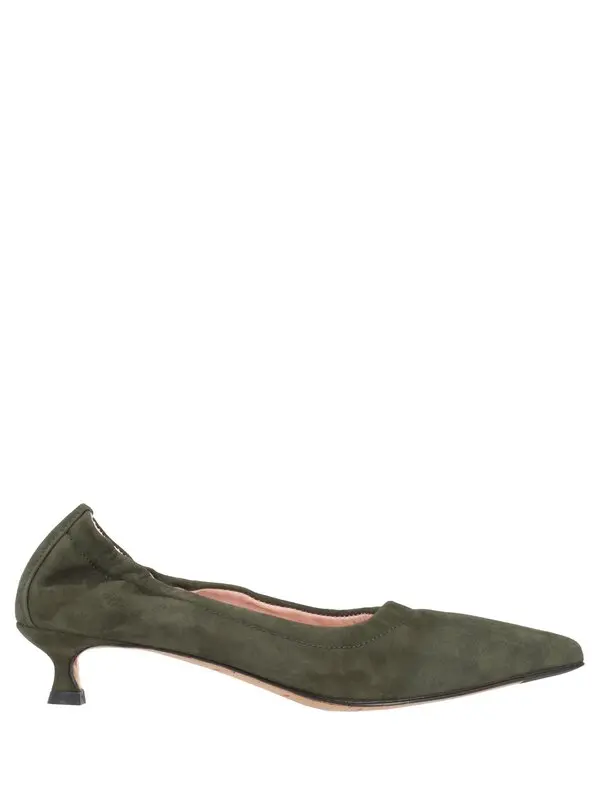 LA ROSE Elastic Suede Decollete