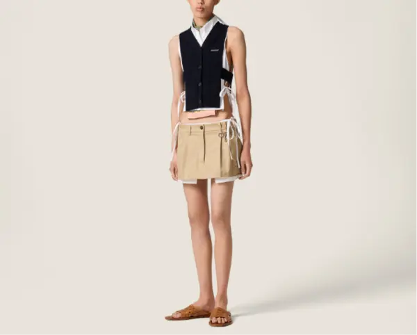 Miu Miu Gonne Chino