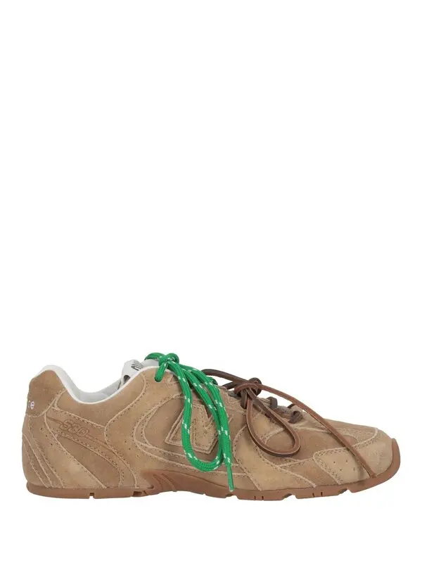 Miu Miu Suede Lace-up Ankle Boots