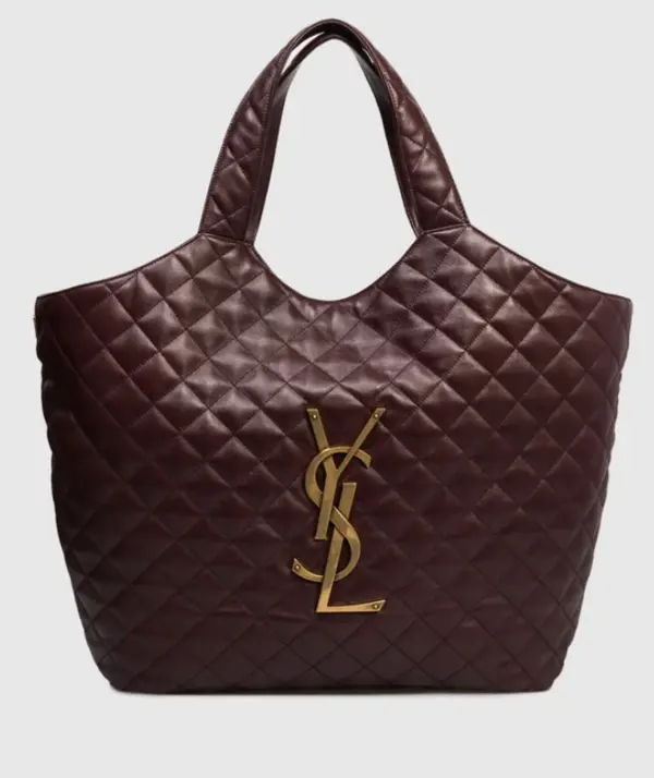 Saint Laurent Icare Pegaso Xl Lux Tote Bag - Wine