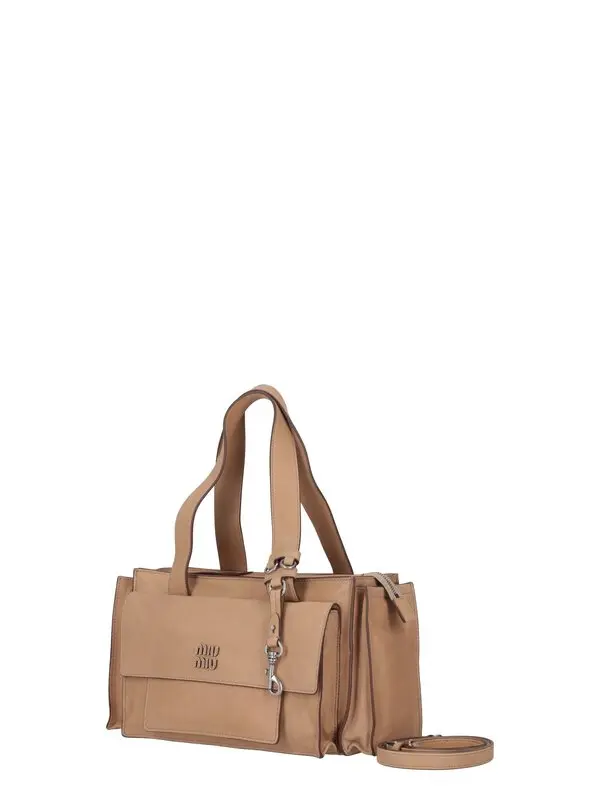 Miu Miu Nappa Antique Bag - Sabbia