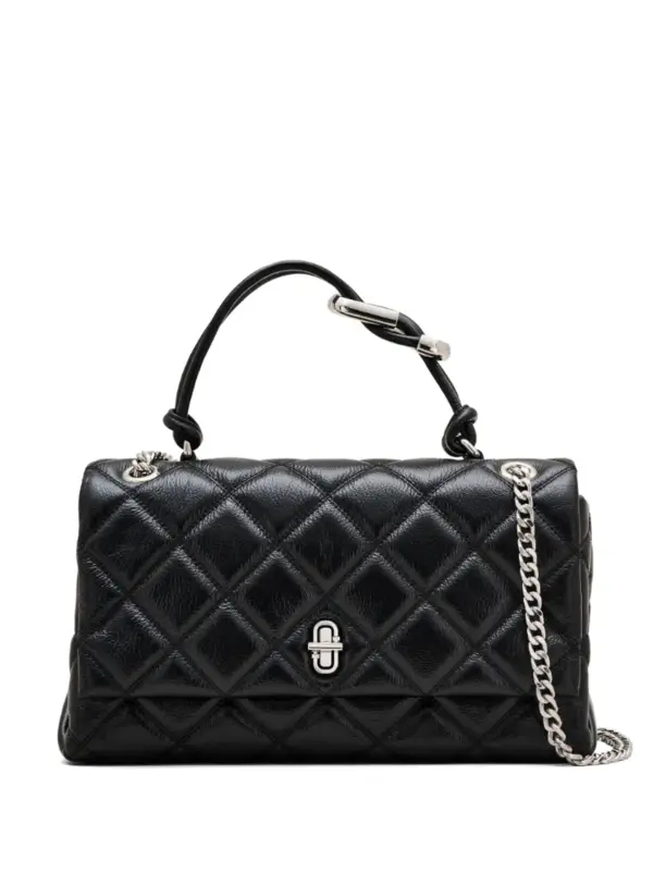 Marc Jacobs Quilted Leather Dual Bag - Black