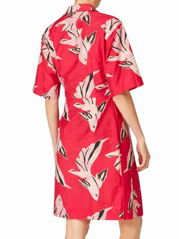 Paul Smith Wrap Dress With Floral Print