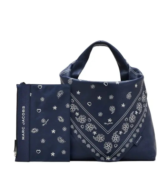 Marc Jacobs Bandana Leather Sack Bag