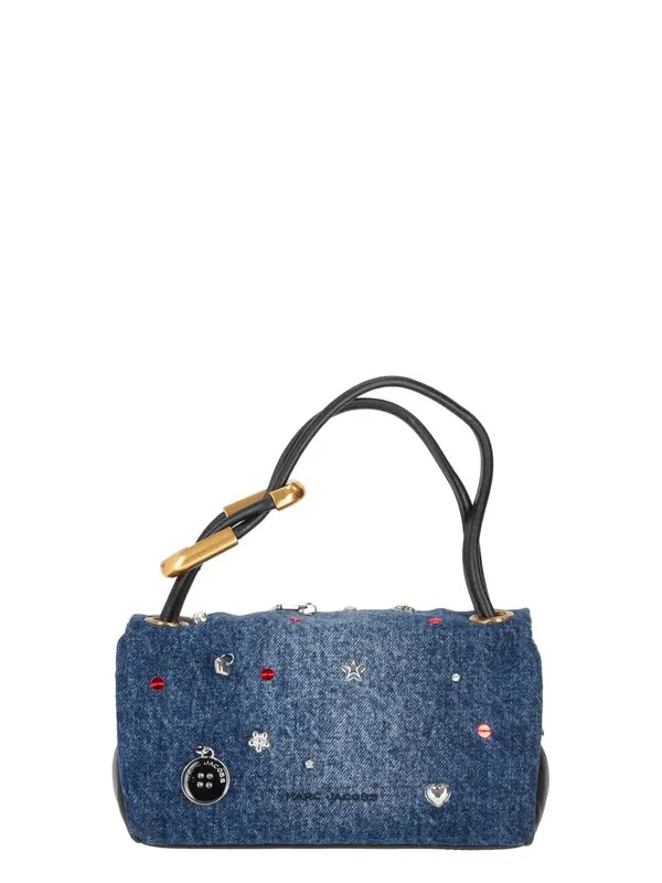 Marc Jacobs Trinket Charm Denim Dual Bag