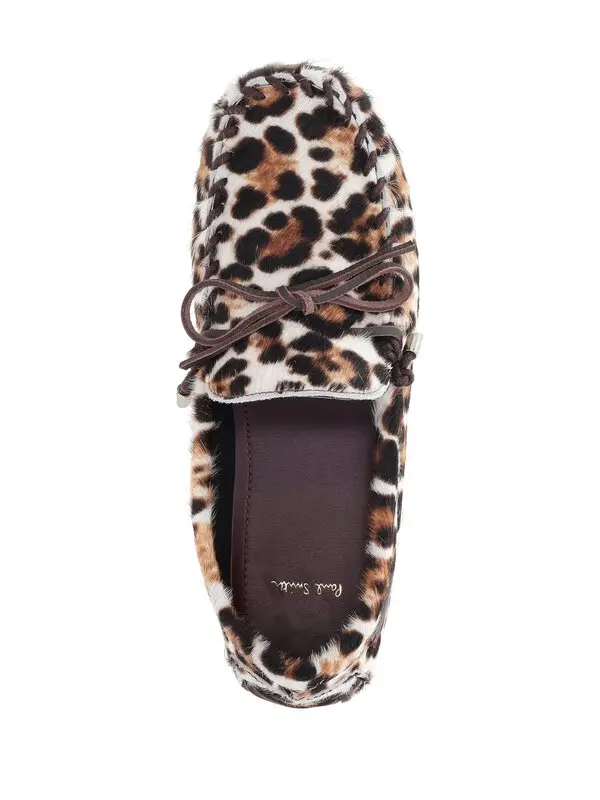 Paul Smith Leopard Print Loafers