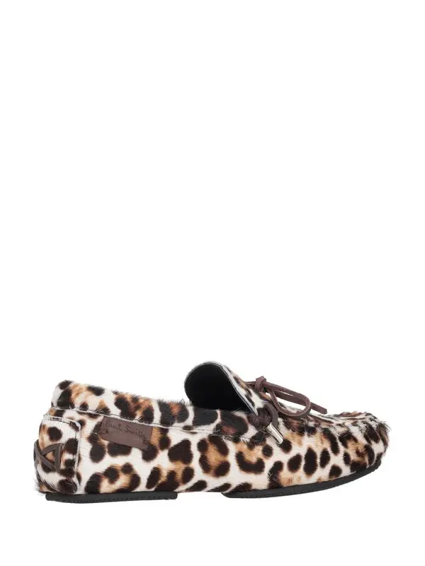 Paul Smith Leopard Print Loafers