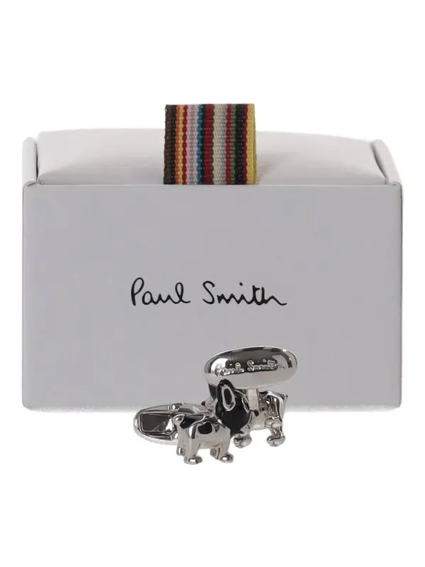 Paul Smith Cufflink Dog - Silver